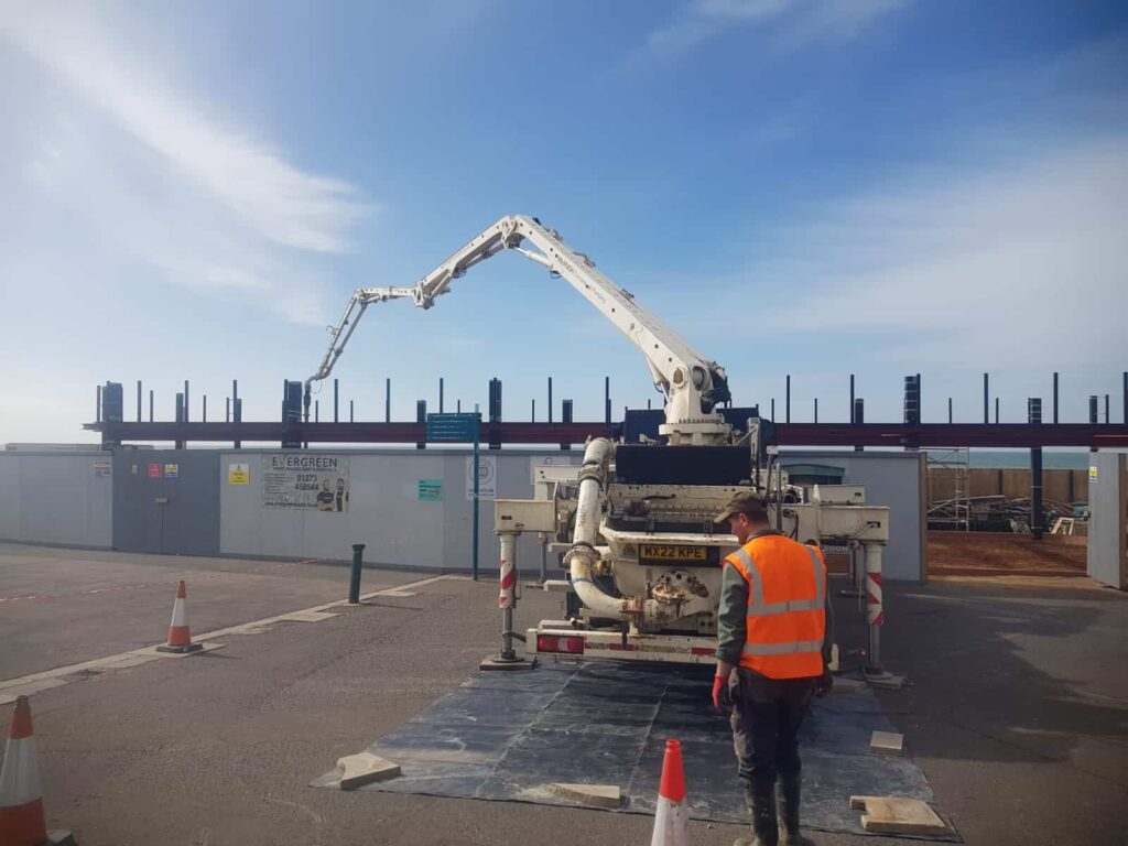 How do concrete boom pumps work? - McHugh Concrete Ltd